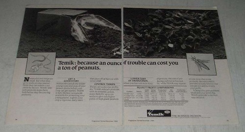 1984 Union Carbide Temik Pesticide Ad | eBay
