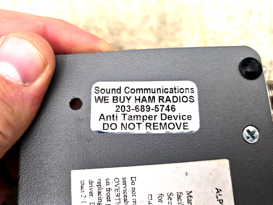 Alpha Delta 4 Position Coax Antenna Switch C MY OTHER HAM RADIO iCOM ...