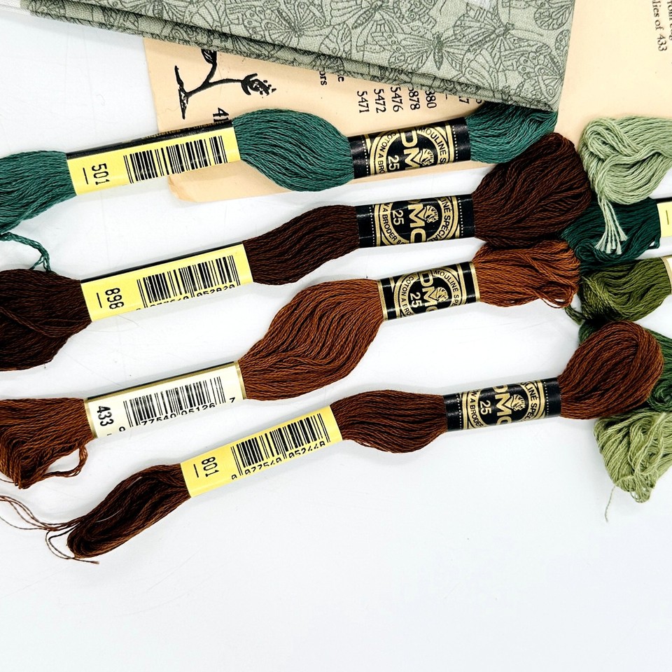 Homespun Elegance Cross Stitch Kit TOPIARIES Country Spirits Pin ...