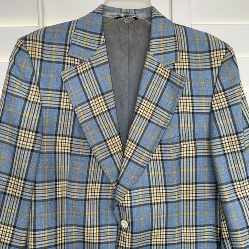 LOUD PLAID Fred Garvin Sport Coat Blazer Male Prostitute Nerd Costume ...