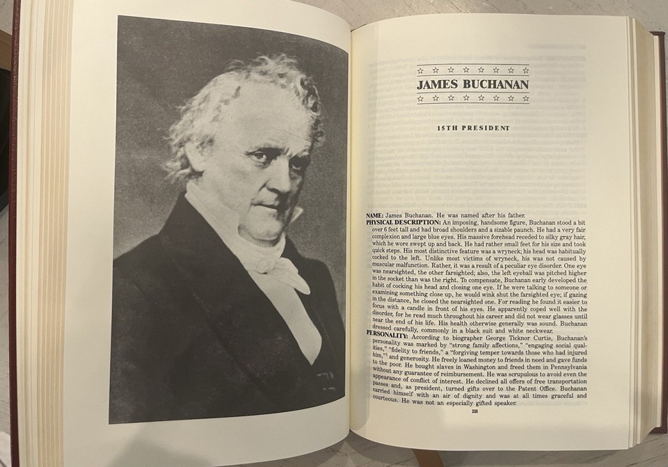 Easton Press The Complete Book of U.S. Presidents Leather Bound ...