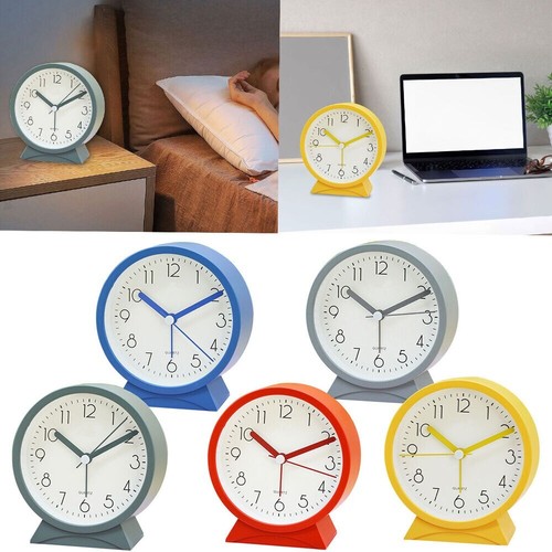 Fashion Bedside Clocks Battery Student Alarm Clock Small Alarm Clock ...