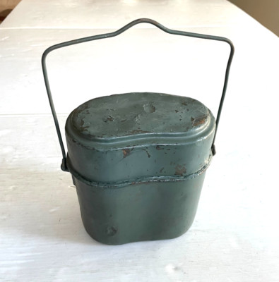 ORIGINAL WW1 IMPERIAL GERMAN ARMY M1910 COMBAT MATCHING FIELD MESS KIT ...