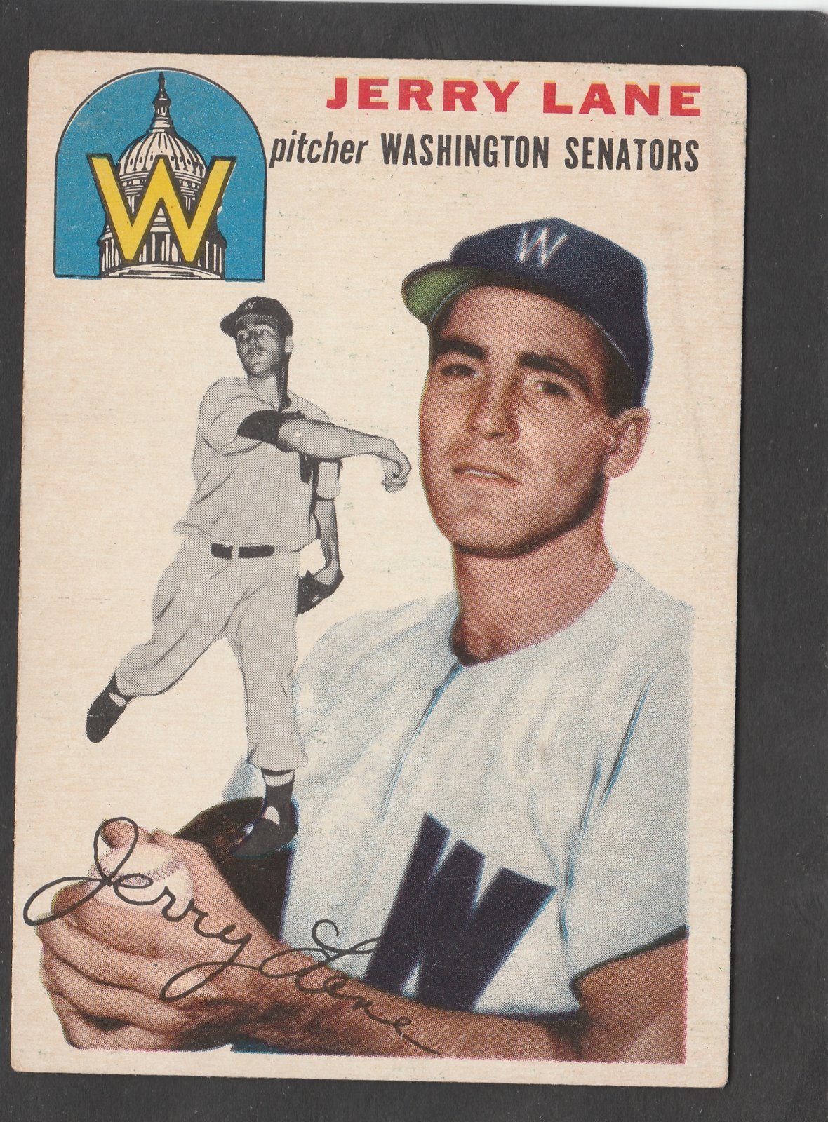 1954 Topps # 97 Jerry Lane | eBay