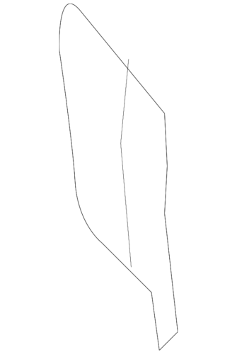 GM OEM 16-19 Cruze Front Bumper Grille Bumper Components-Tow Eye Cap ...