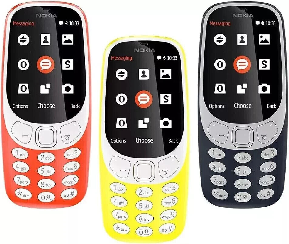New NOKIA 3310 Box Pack 4G Phone UNLOCKED Bluetooth Camera FM UK ...