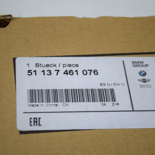 BMW X3 M X4 G01 G02 FINISHER SIDE PANEL FRONT RIGHT 51137461076 NO DUTY ...