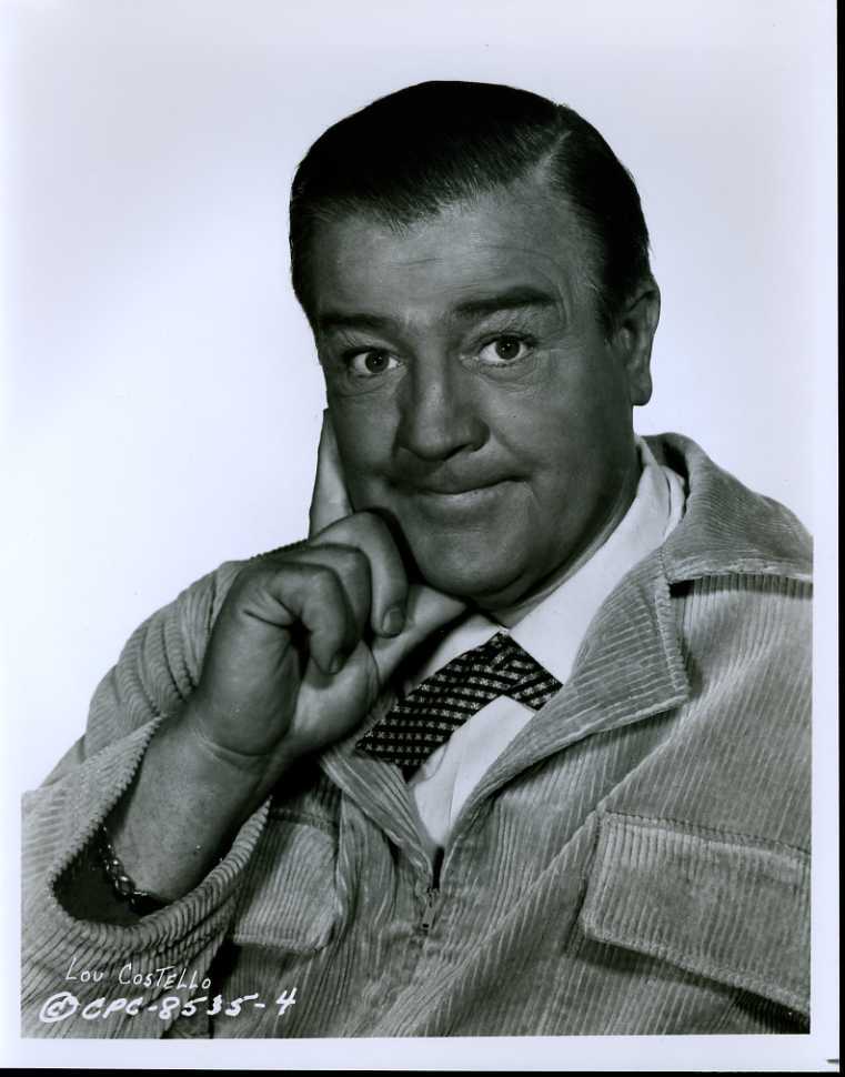 Lou Costello Abbott & Costello American Original 8x10" Photo #Z619 | eBay
