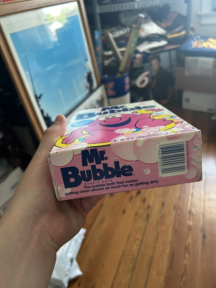 Vintage 90s Mr. Bubble Bubble Bath Powder 10oz Sealed Box | eBay