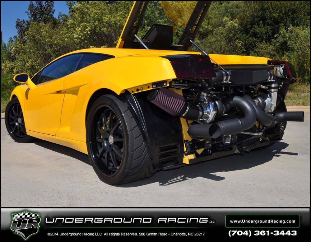 Lamborghini Engine, Transmission, Twin Turbo UGR, motec, Gated 6Spd ...