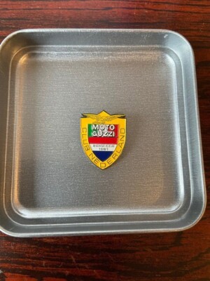 Moto Guzzi Club Netherlands Official RALLY pin 1991 NEW IN PACKAGE | eBay