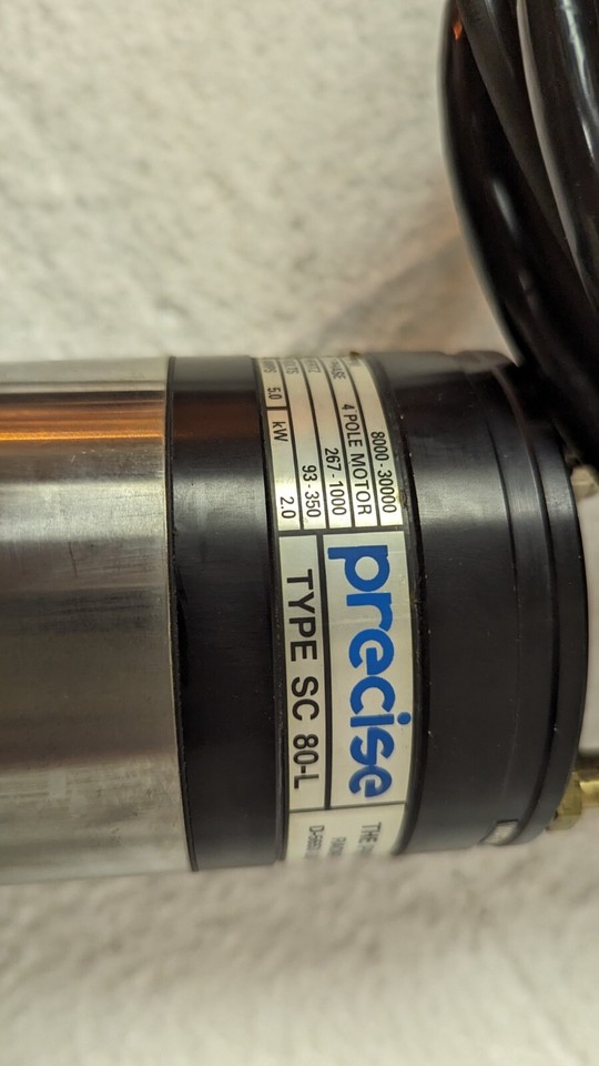 Fischer Spindle Precise SC80L Spindle Motor Max 40,000RPM | eBay