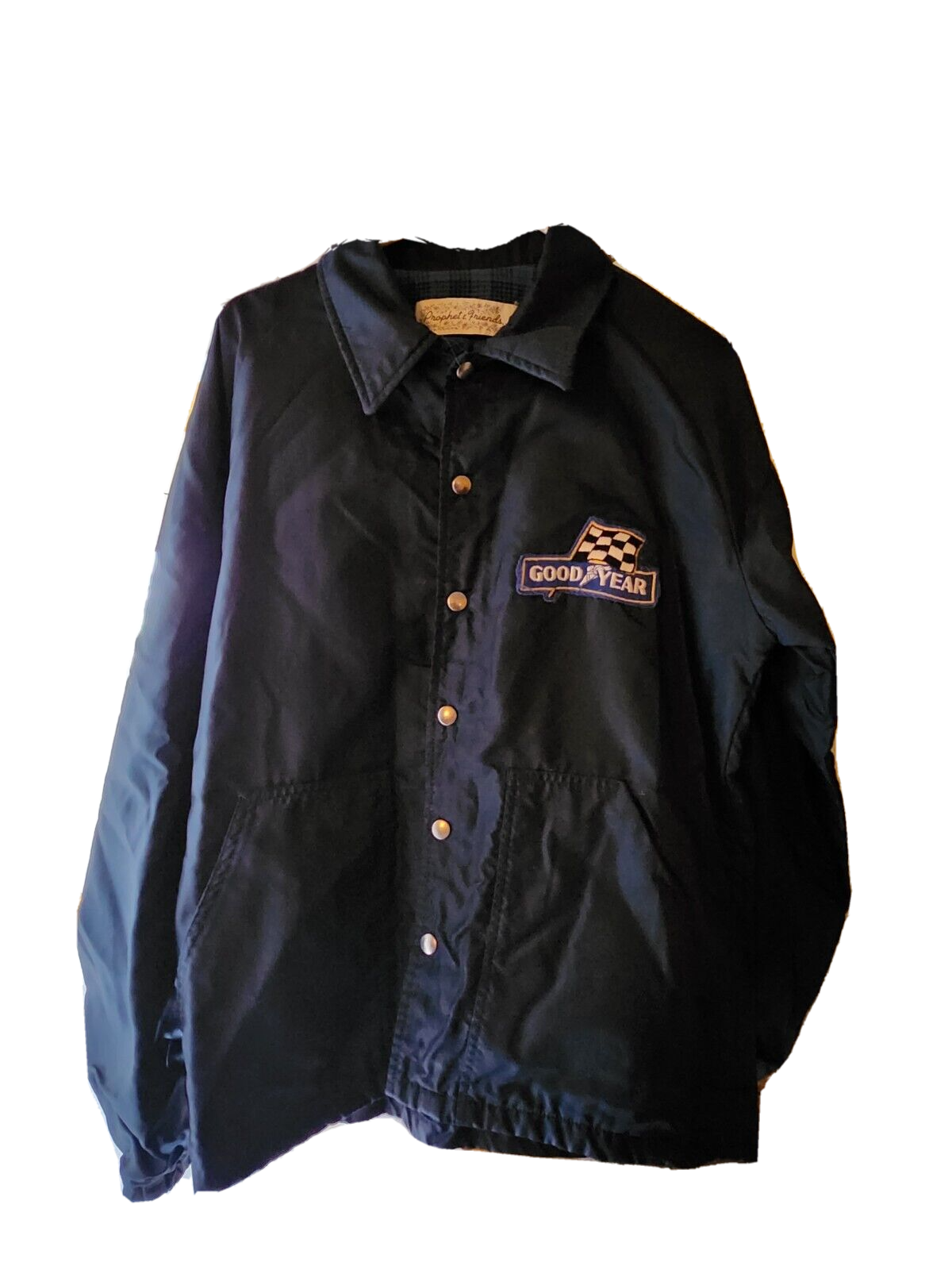 Men's Vintage Goodyear Embroidered Patch Mechanics Lined Service Jacket ...