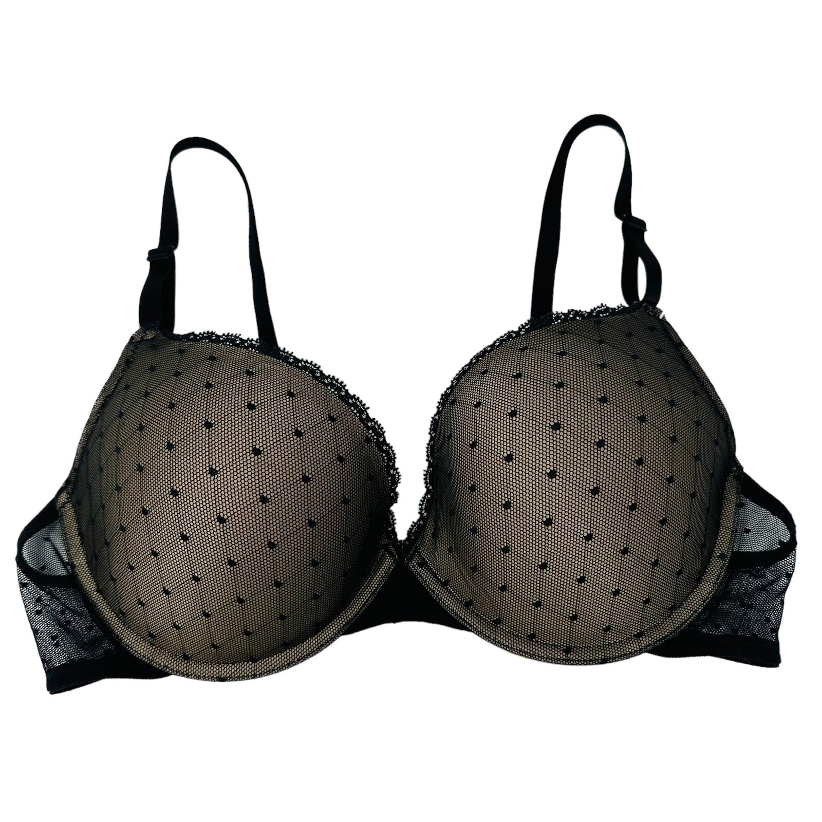 MAIDENFORM LACE UNDERWIRE PUSH UP BRA SZ 36B #P00057 RED EUC for sale ...