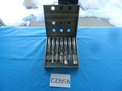 Codman Surgical Orthopedic Straight & Curved Gouge Set W/ Case | eBay