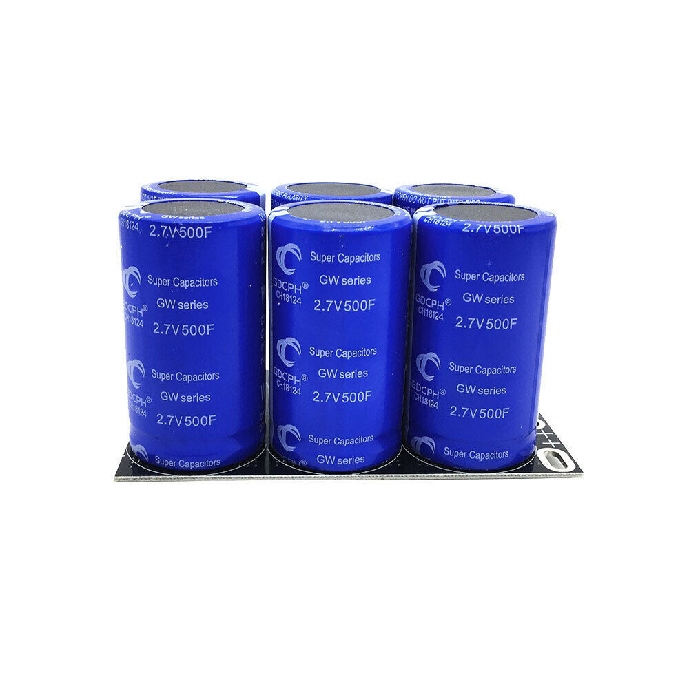 2.7V 500F Super Capacitor 16V 83F Automotive Super Farad Capacitor ...