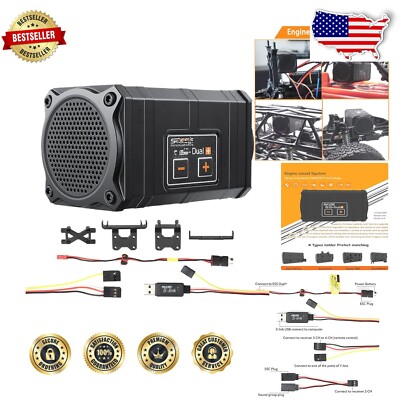 Realistic Dual Engine Sound Simulator for RC Models - Axial & Traxxas ...