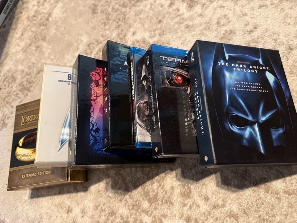 Complete Blu-Ray Box Sets Lot - LOTR, Star Trek, Dark Knight, Alien(s) and More | eBay