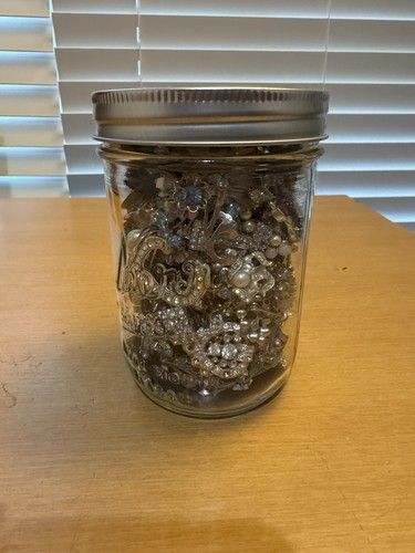 Vintage Junk Drawer Jewelry Jar | eBay