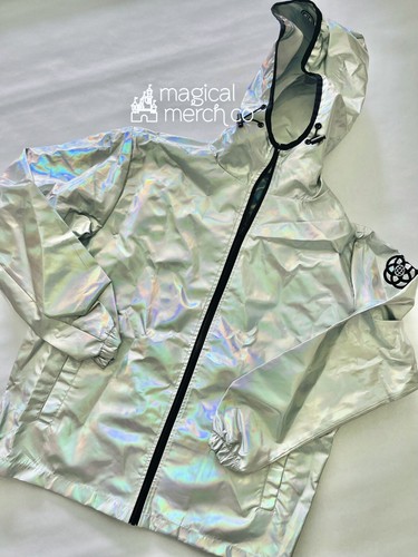 2019 Disney WDI MOG EPCOT D23 Holographic Holo Silver Jacket New 2XL AS ...