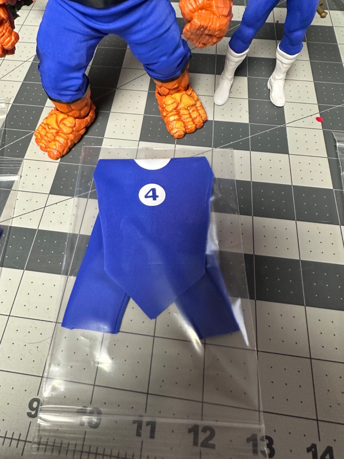 Mezco ,marvel legends fantastic four thing suit | eBay