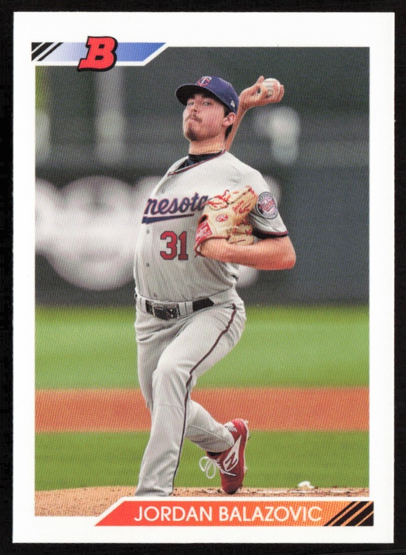 2020 Bowman Heritage #BHP-123 Jordan Balazovic Minnesota Twins | eBay