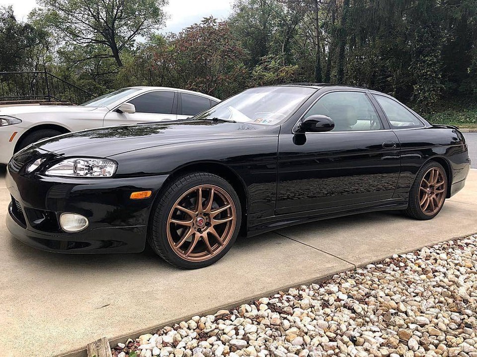 KBD Body Kits AC Style Polyurethane Side Skirts Fits Lexus SC SC300 ...