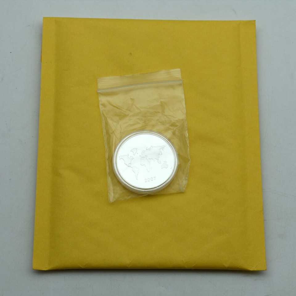 Italy Roman Colosseum Silver Coin 2007 New Seven Wonders of World Home ...
