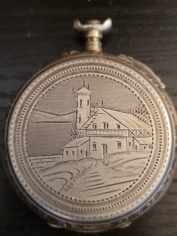 Antique Solid Silver Pocket Watch Cases Steampunk Repurpose Repair | eBay