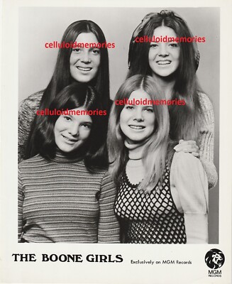 Original Photo 1970's The Boone Girls Debby Cherry Linda Laurey MGM ...