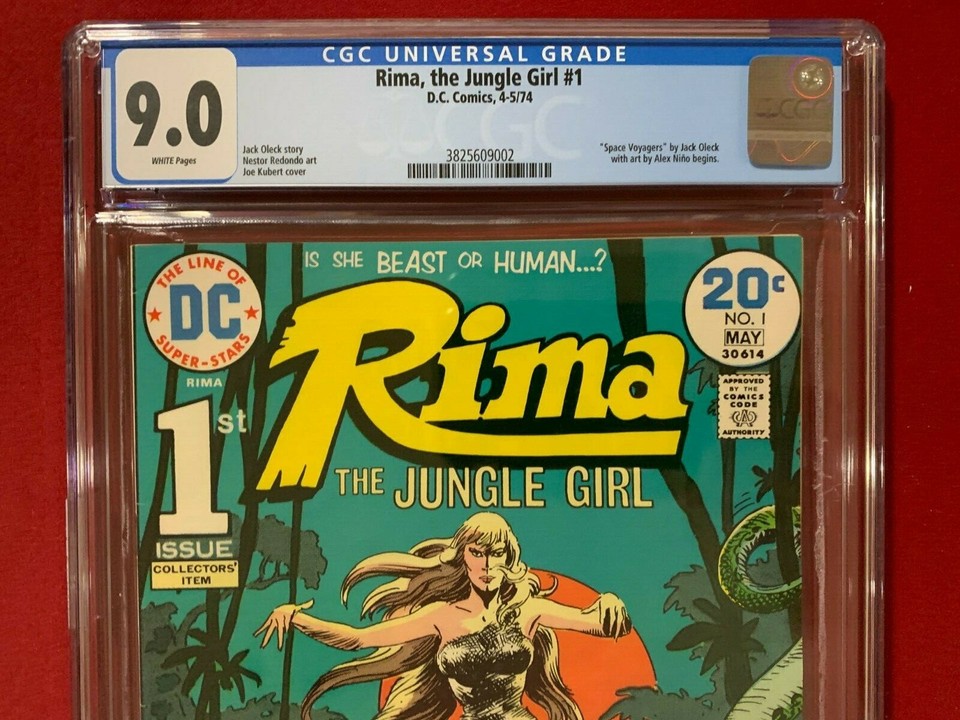 Rima the Jungle Girl #1 CGC 9.0 Key 1st Rima in DC Comics 1974 DCU | eBay