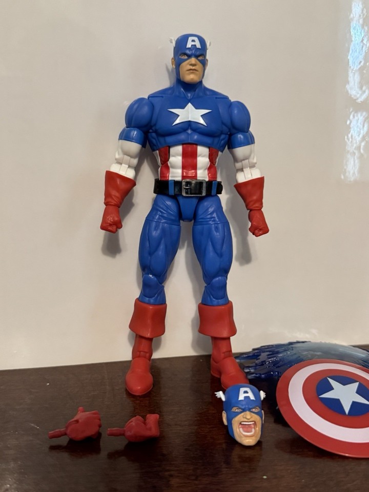Marvel vs Capcom Captain America Marvel Legends Figure Gamerverse | eBay