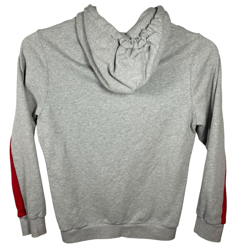 Rob the Rich Collection Men XL Gray Hooded Drawstring Pocket Pullover ...