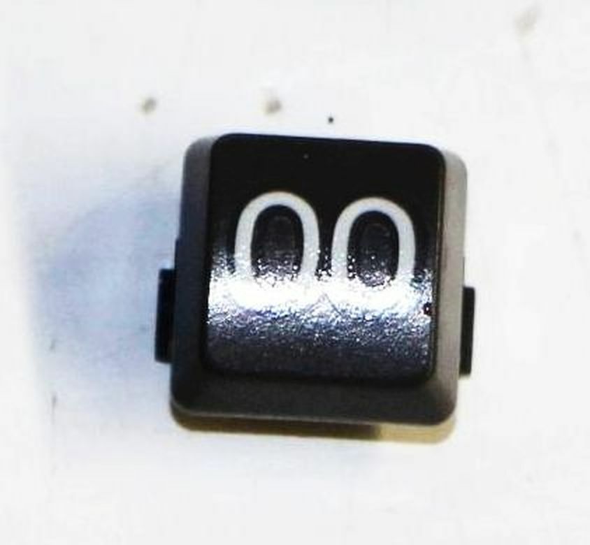 (00) Double Zero Number Button Key Cap - Sharp EL-1197PIIi Printing ...