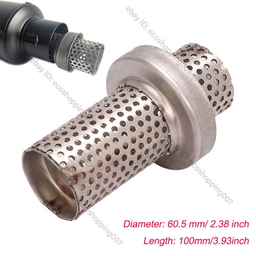 60.5mm Universal Exhaust Muffler Pipe Insert Silencer DB Killer Baffle ...