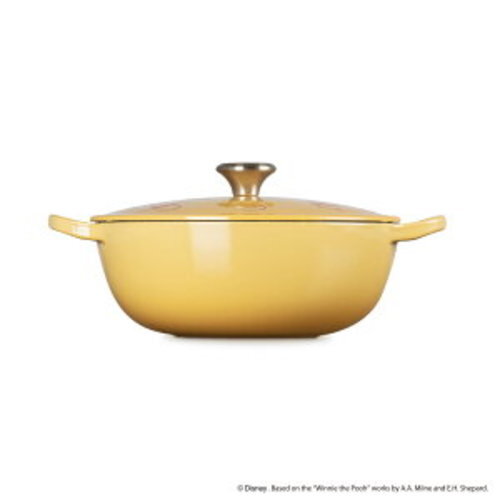 Le Creuset Winnie the Pooh Marmite 22cm 2.6L Yellow Gold Knob Disney ...