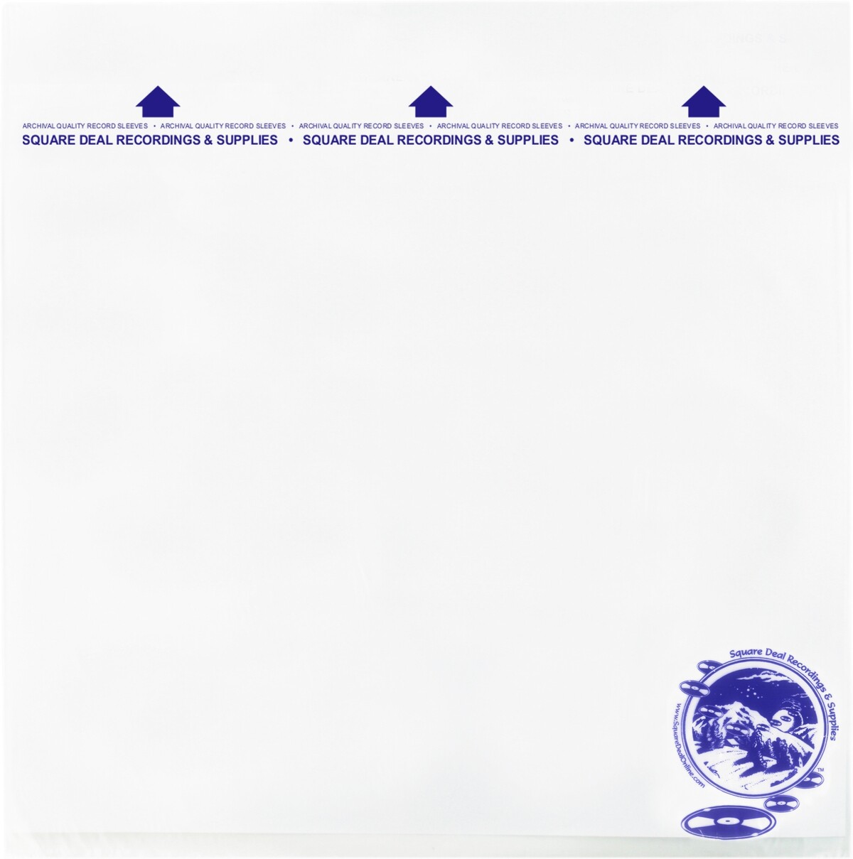 (100) 12" RICE PAPER Insert Plastic Record Inner Sleeves Vinyl ARCHIVAL ...