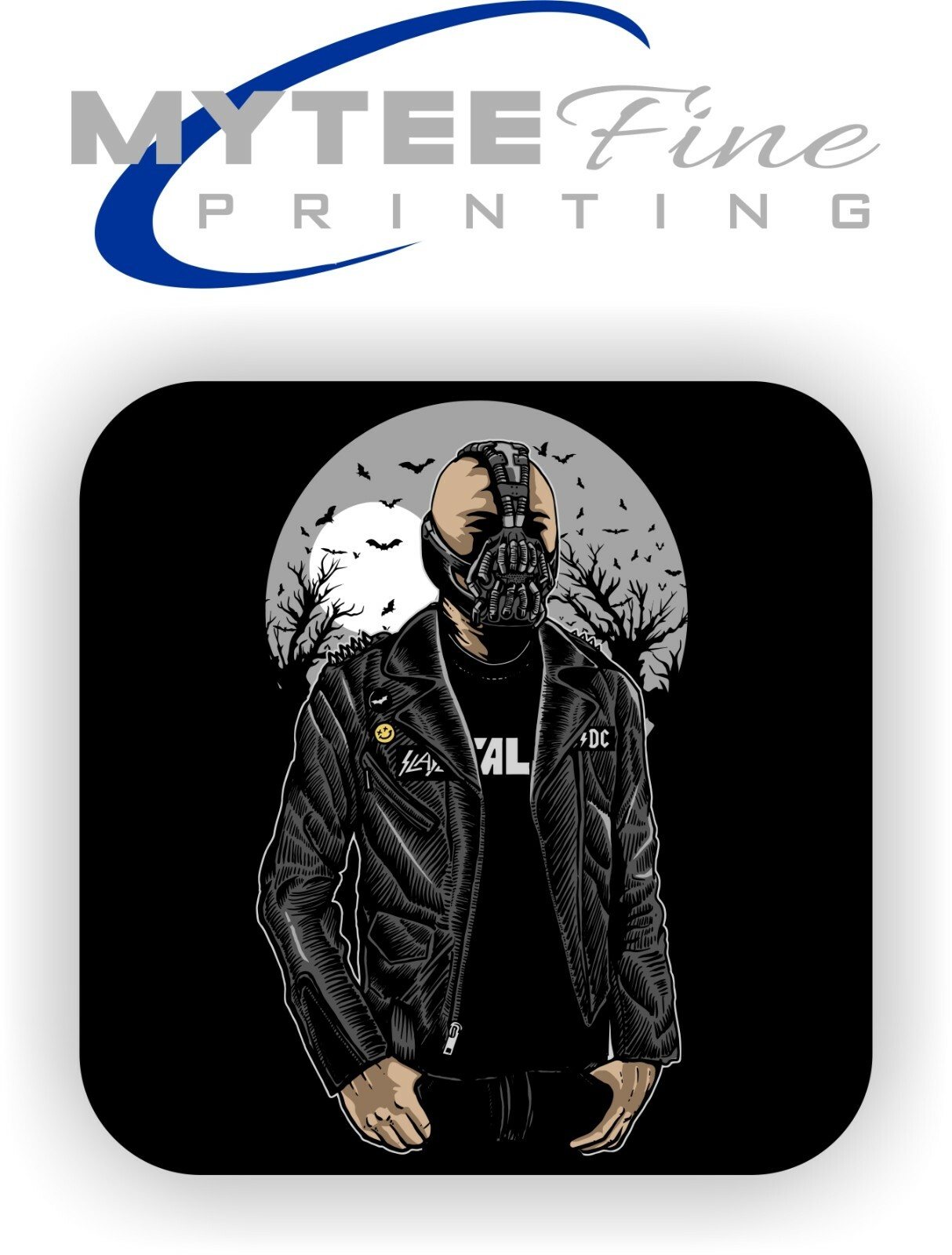 BANE Movie Comic Villain D C Inspired Coffee Tea DRINK MDF COASTER ...