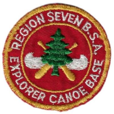 B.S.A Explorer Canoe Base BSA Patch YELLOW Bdr. (SEWN) [PL427] | eBay