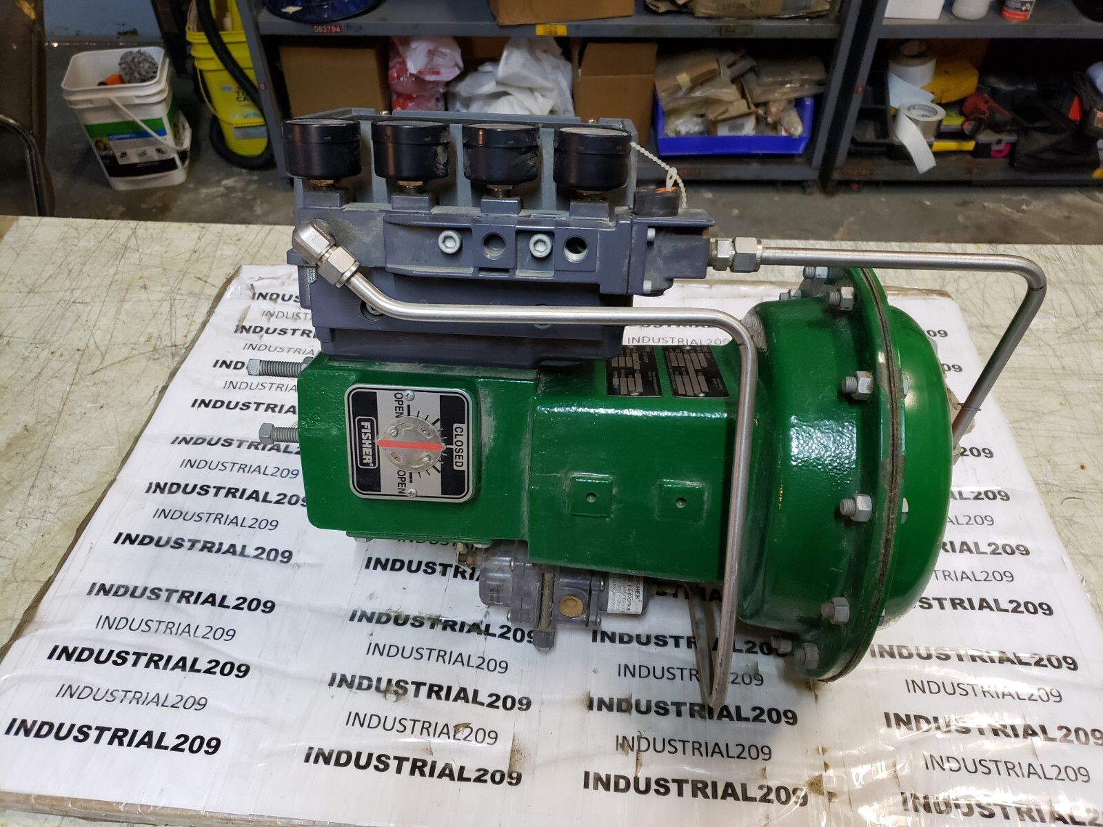 FISHER 2" V150 1052 SIZE 33 W/ VALVE POSITIONER SERIES 3600 NEW | eBay