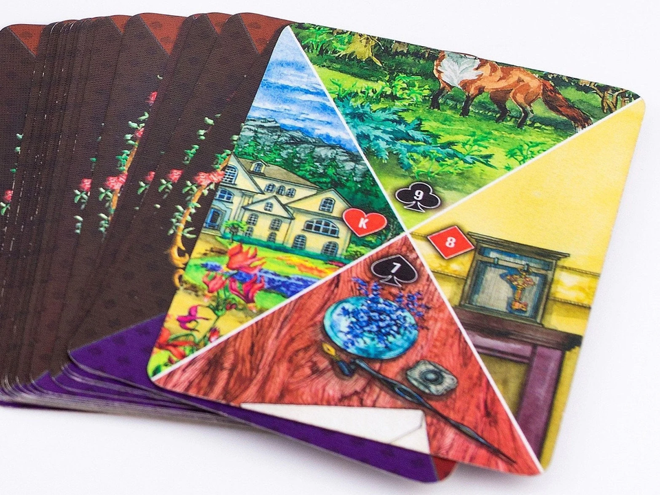 Lenormand-Solitaire. An Imaginative 2-Deck Oracle Deluxe Tarot Deck | eBay