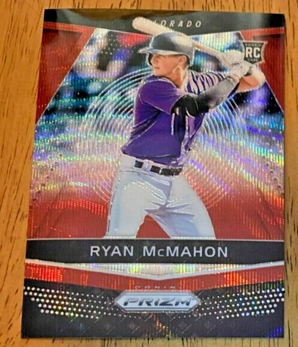 2018 Panini Chronicles Prizm Ruby Wave RC #3 RYAN MCMAHON #'d 161/199 ...
