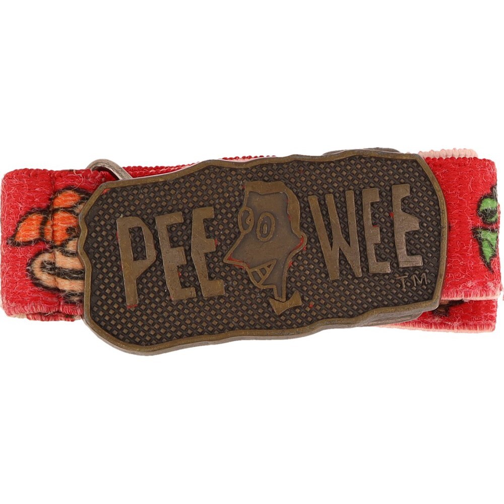 Pee-wees Playhouse Pee Wee Television Show Herman Paul Reubens Vtg Belt ...