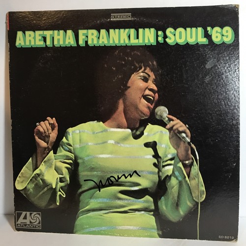 ARETHA FRANKLIN "Soul '69" Vinyl LP - Original 1969 Atlantic SD 8212 ...