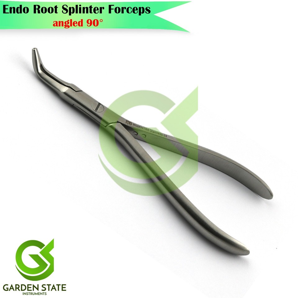 Endodontic Root Splinter Forceps Broken Endo File Removal Angled 90 ...
