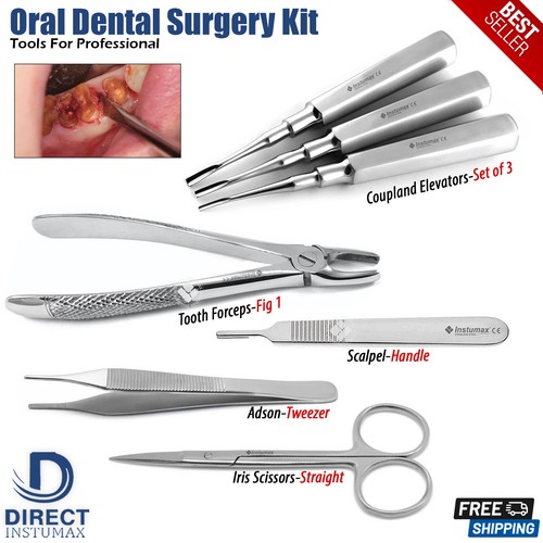 Dental Tooth Extraction Forceps Surgical Teeth loosening Coupland Root ...