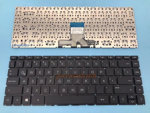 NEW For HP 240 G7 245 G7 246 G7 Latin Spanish Keyboard Black | eBay