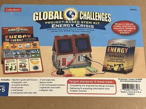 Lakeshore - GLOBAL CHALLENGES Project Based Stem Kit - ENERGY CRISIS ...