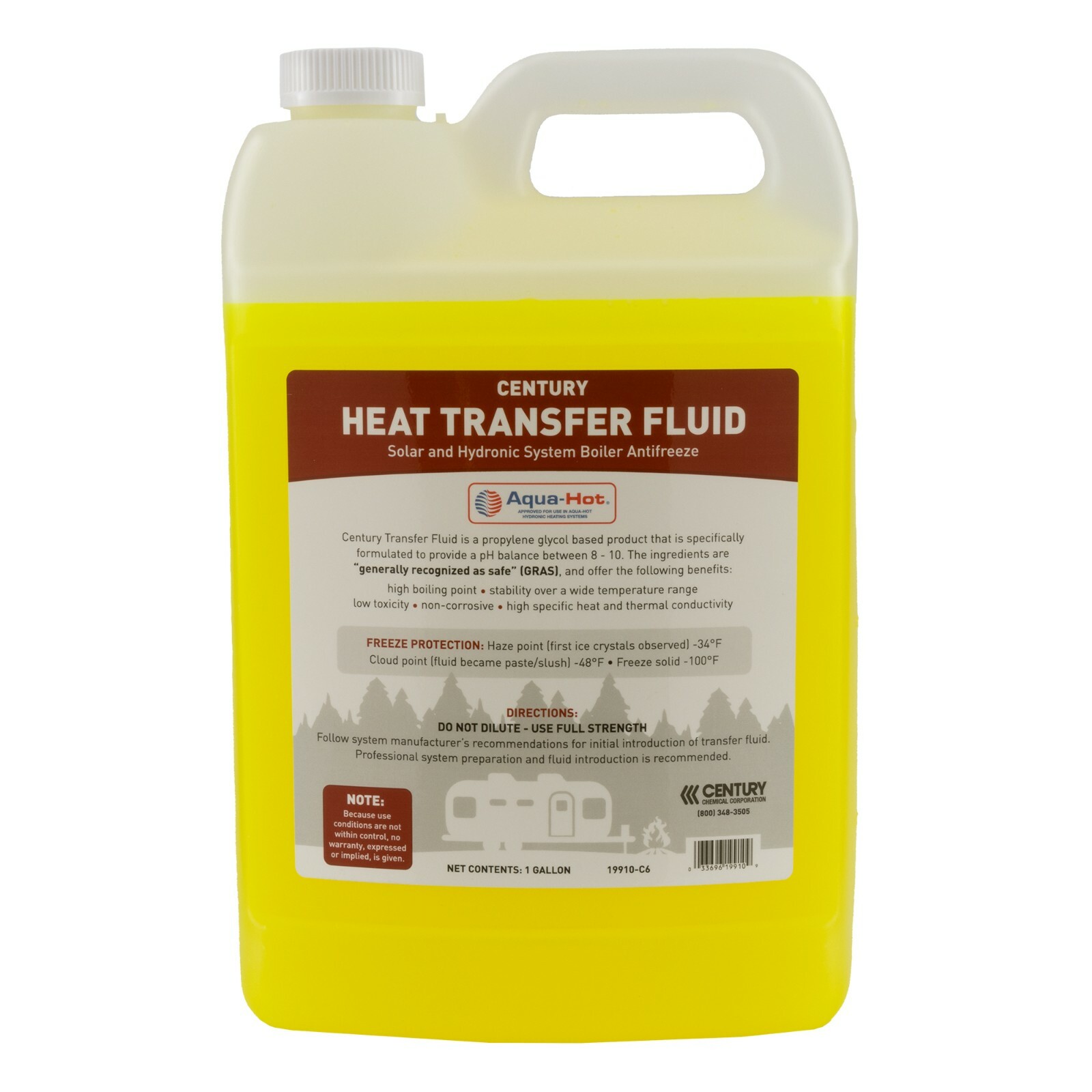 RV Boiler Antifreeze Aqua Hot Heating Systems Heat Transfer Fluid ...