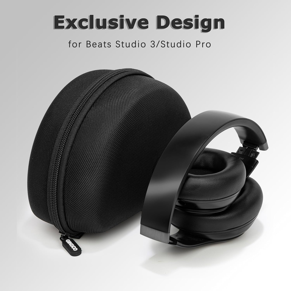 Hard Shell Headphone Case Exclusive for Beats Studio Pro/Studio 3 ...